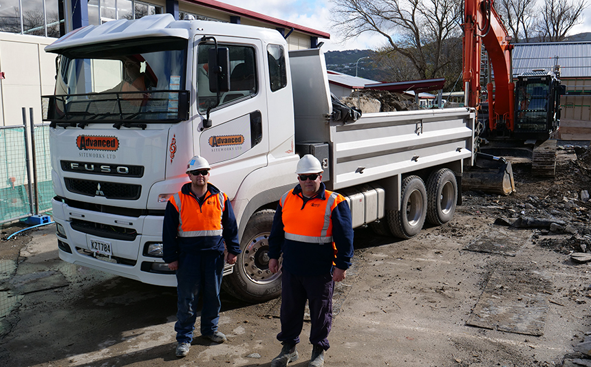 HD FV2547 - Advanced Site Works | Fuso © NZ