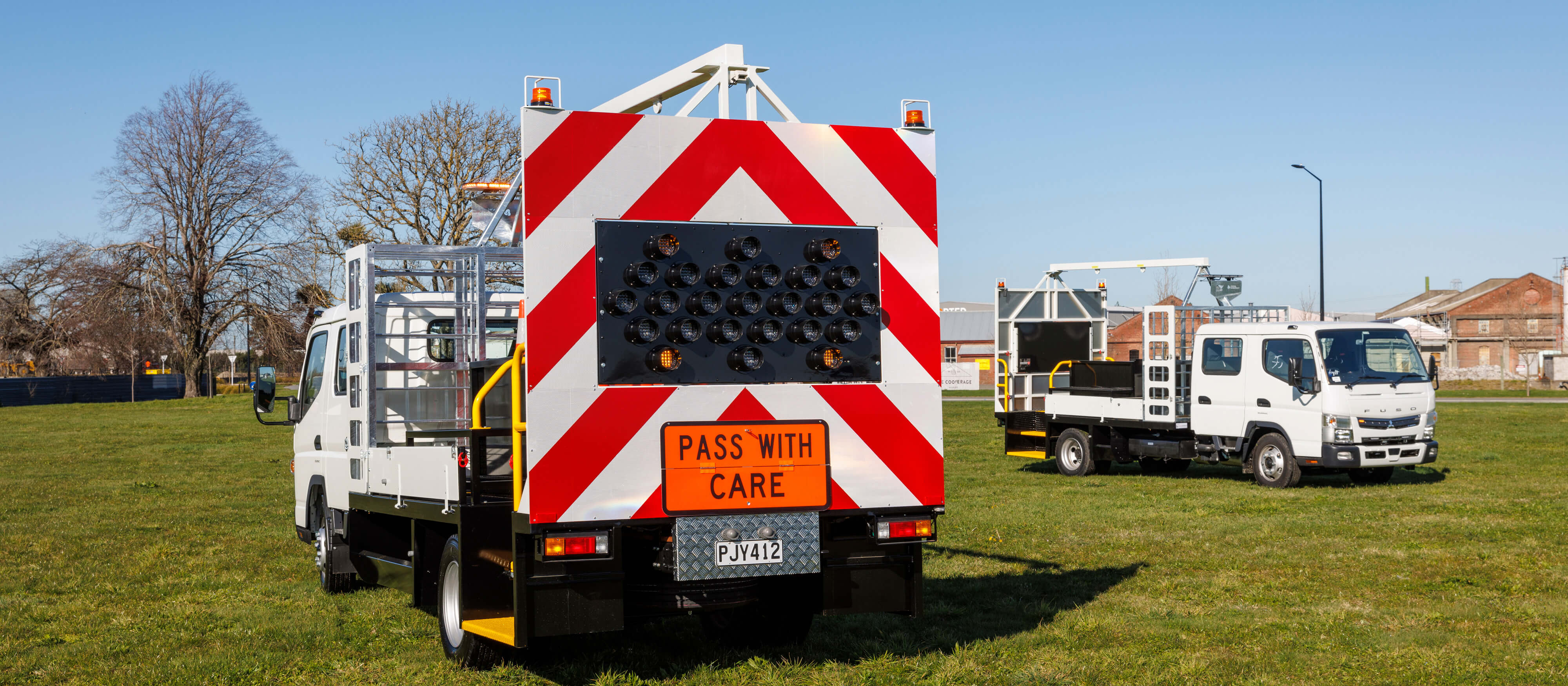 Traffic management trucks | Fuso Truck & Bus New Zealand