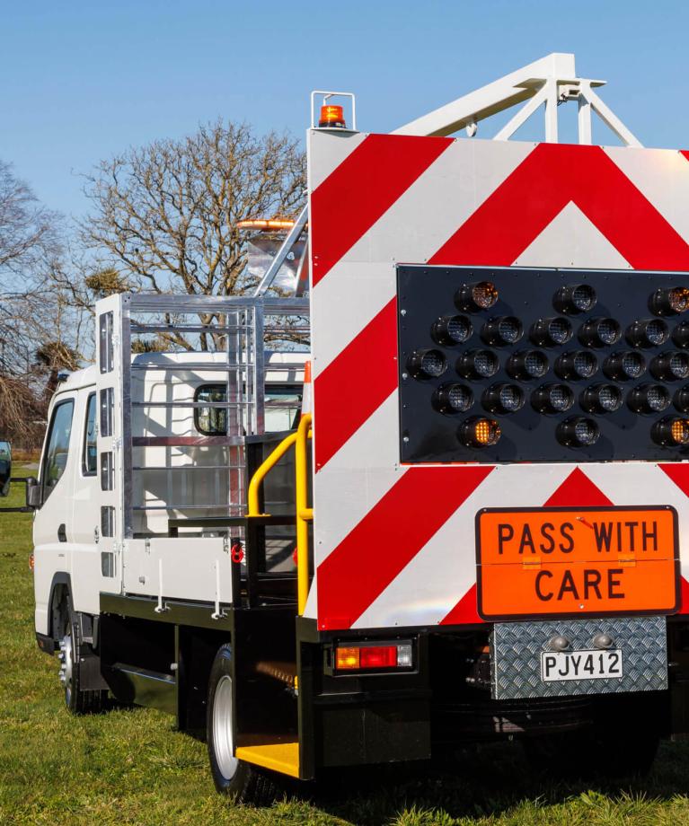 Traffic management trucks | Fuso Truck & Bus New Zealand